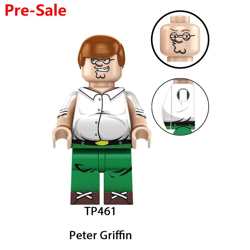 Glen Quagmire Joe Cleveland Brown Building Blocks Compatible