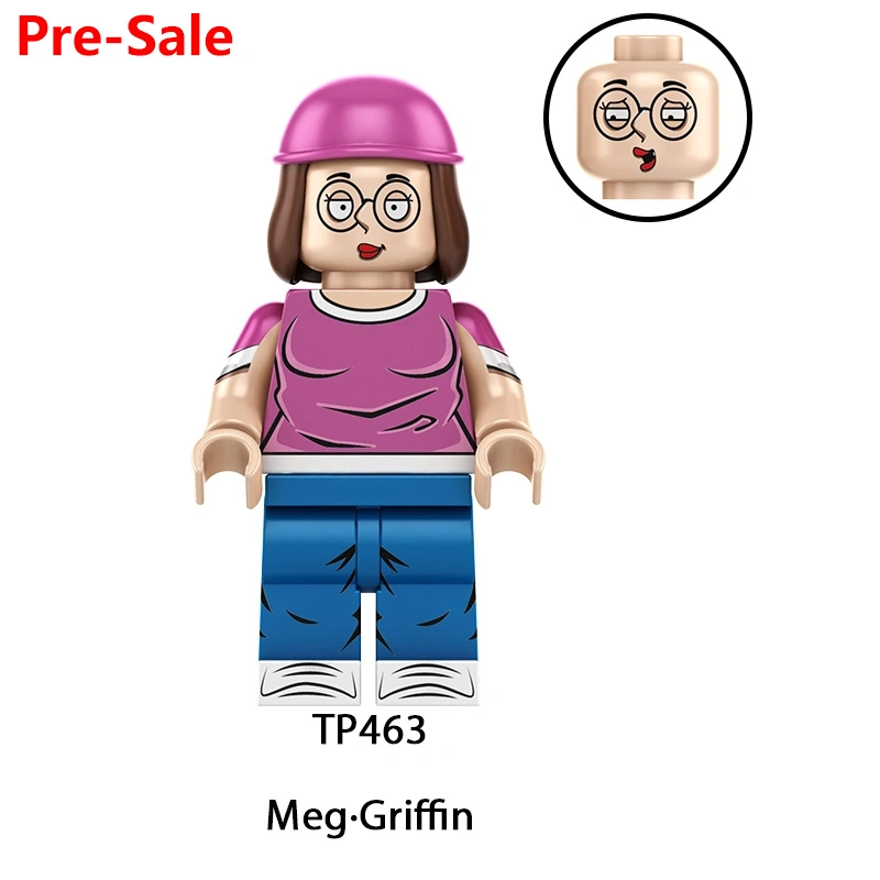 Glen Quagmire Joe Cleveland Brown Building Blocks Compatible