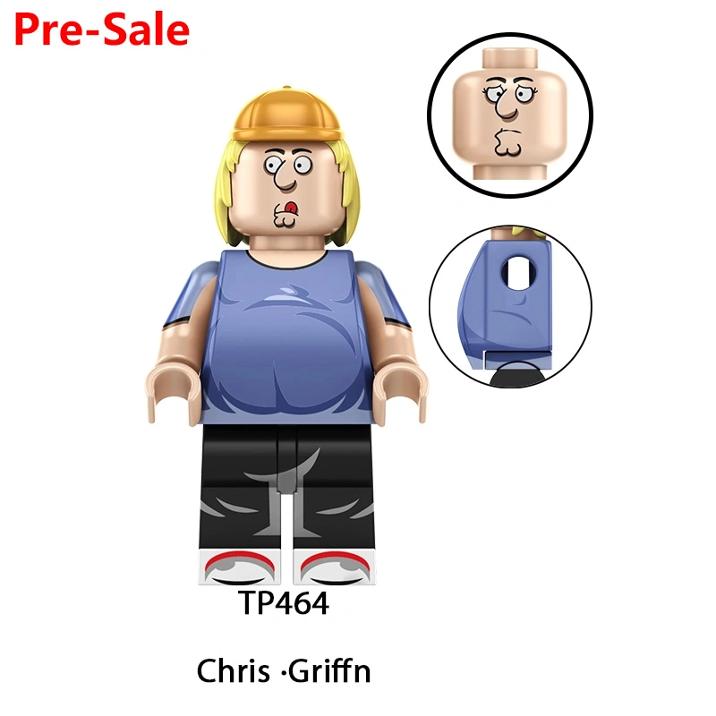 Glen Quagmire Joe Cleveland Brown Building Blocks Compatible