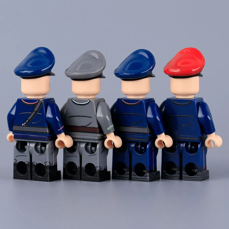 WW2 German Non-Combat Units Railway Signal Supervisor Minifigs Bricks ...