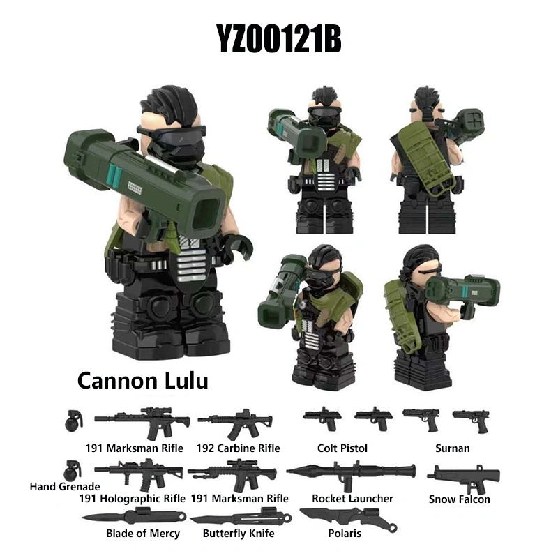 Delta Ops Special Forces Minifigs Military Building Blocks Toy