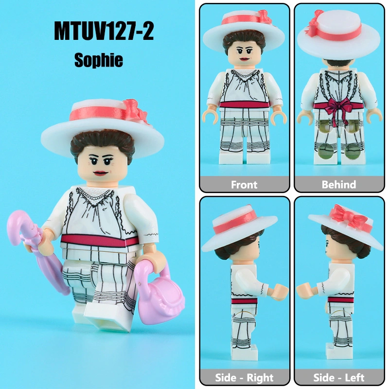 Military Franz Ferdinand & Sophie Minifigs WW1 Bricks Compatible