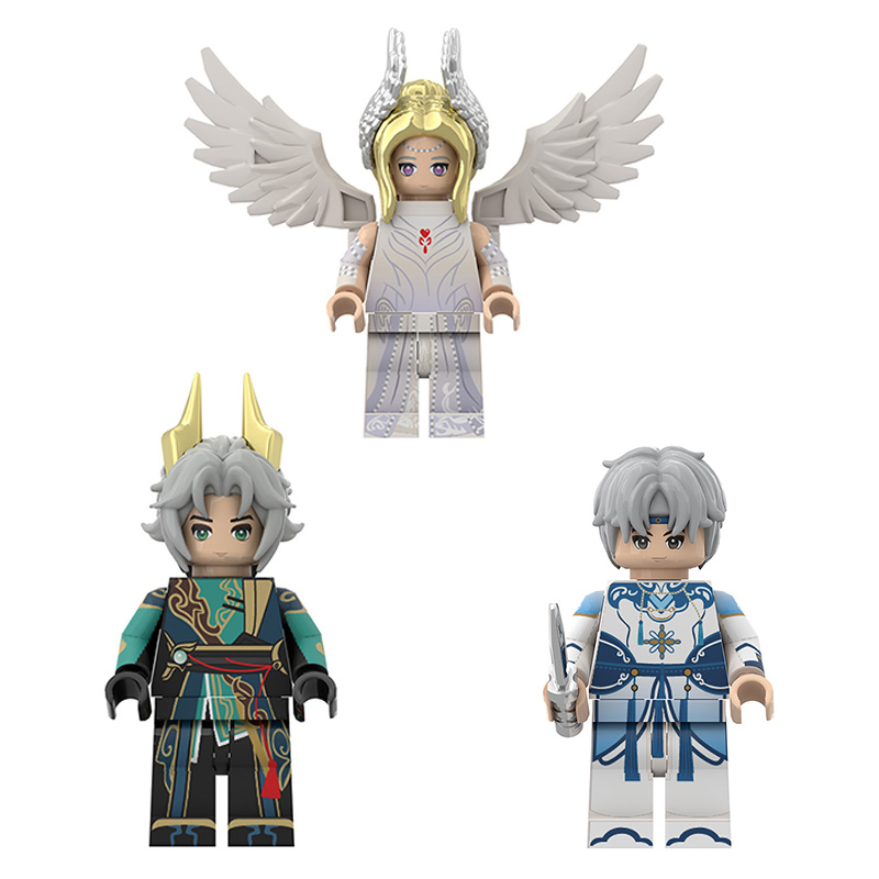 Supernatural Ops Building Block Figures Set Xiaoyao Zero Little Yellow ...