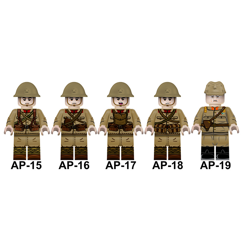 WW2 Japanese Solider Military War Correspondent Figure MOC Compatible ...