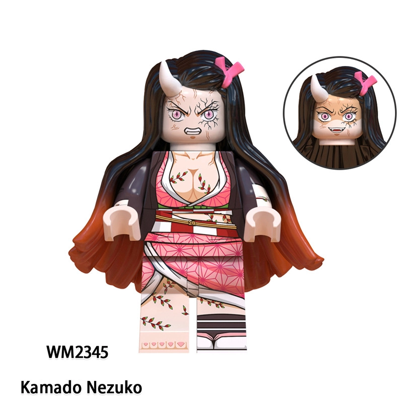 Demon Slayer Muzan Kibutsuji Daki Yoriichi Minifig Anime Collectible Bricks
