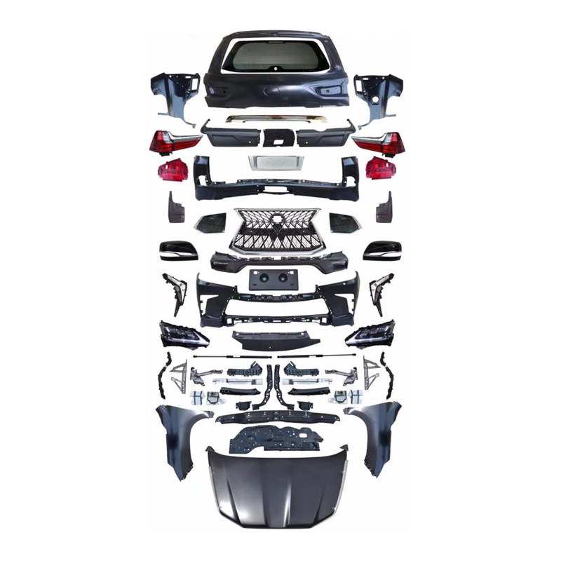 High quality car body kit for Lexus LX570 2008-2015 upgrade to 2020 old ...