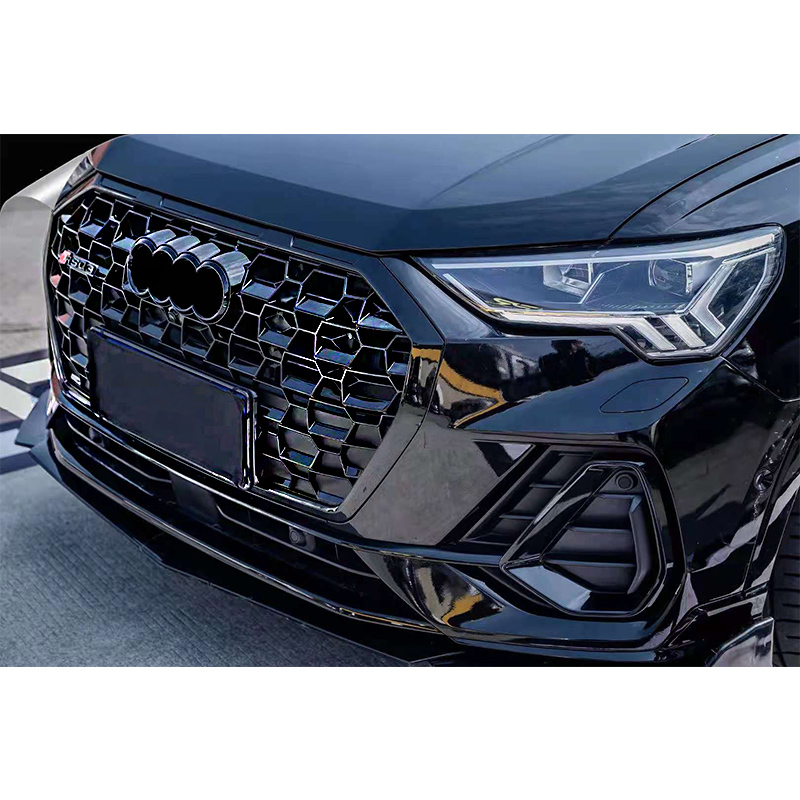 Car grille for Audi Q3 RSQ3 2019-2021 year front bumper upper grille ...