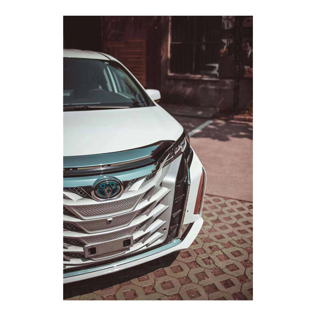 Body kit for Toyota Sienna 2021 year include front and rear bumper with ...