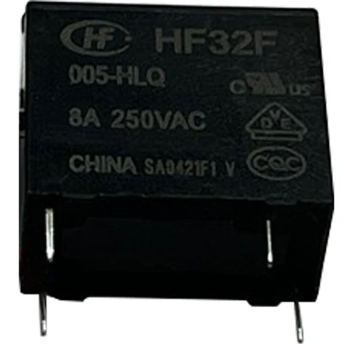 HF HF32F-005-HLQ 5VDC Power Relay 8A 250VAC 4Pins