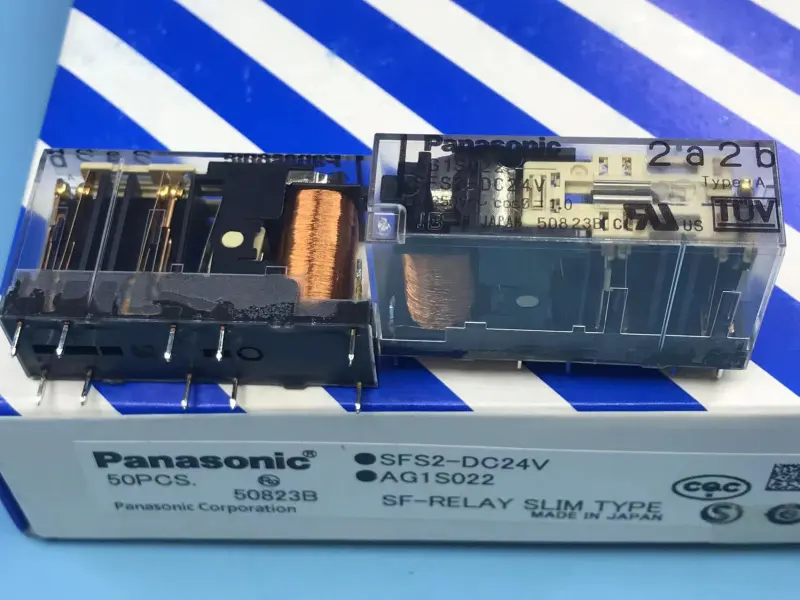 SFS2 DC24V AG1S022 Safety Relays 6A 250VAC 10Pins