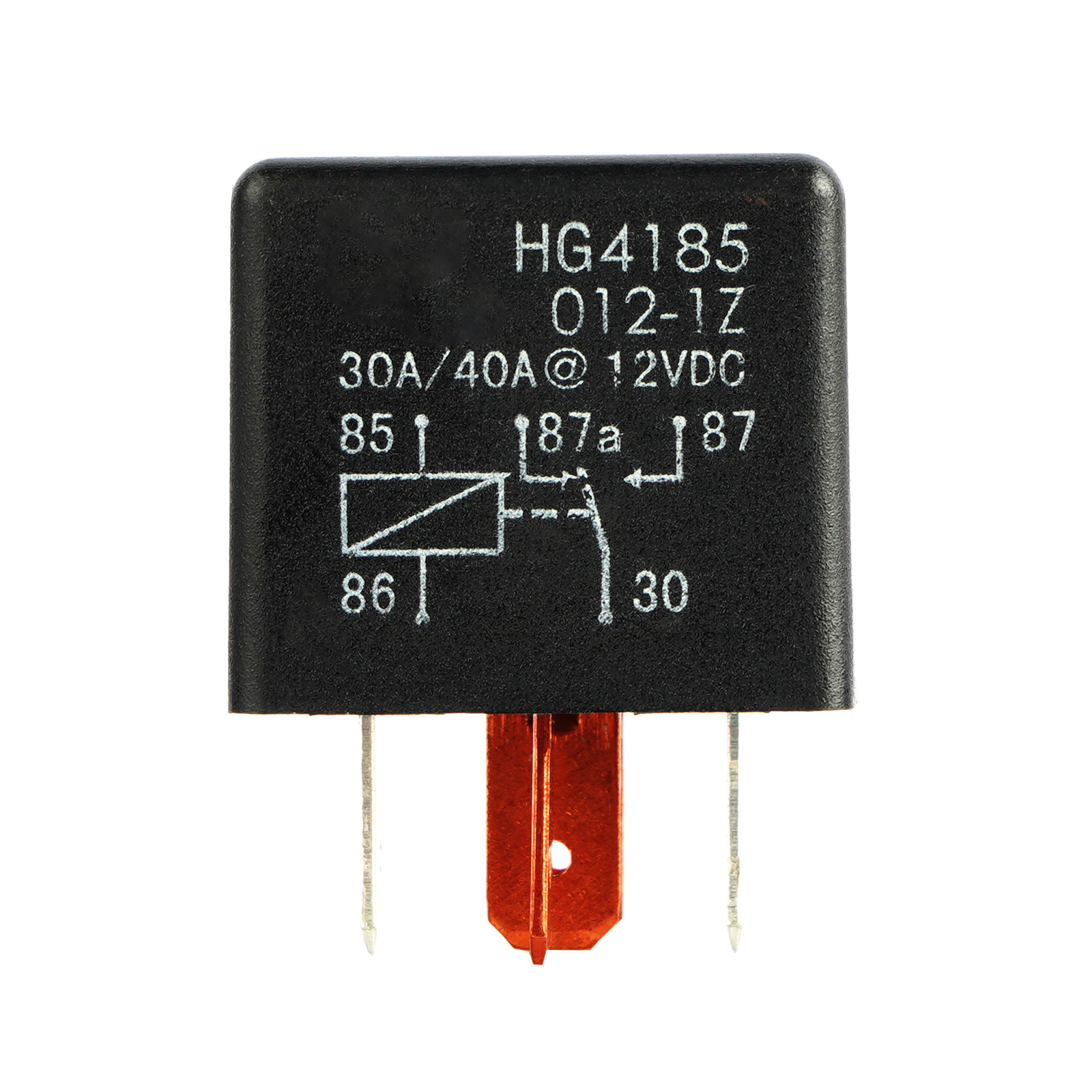 HG HG4185-012-1Z Automotive Power Relay 12VDC 30A/40A | Gmoparts.com 5Pins