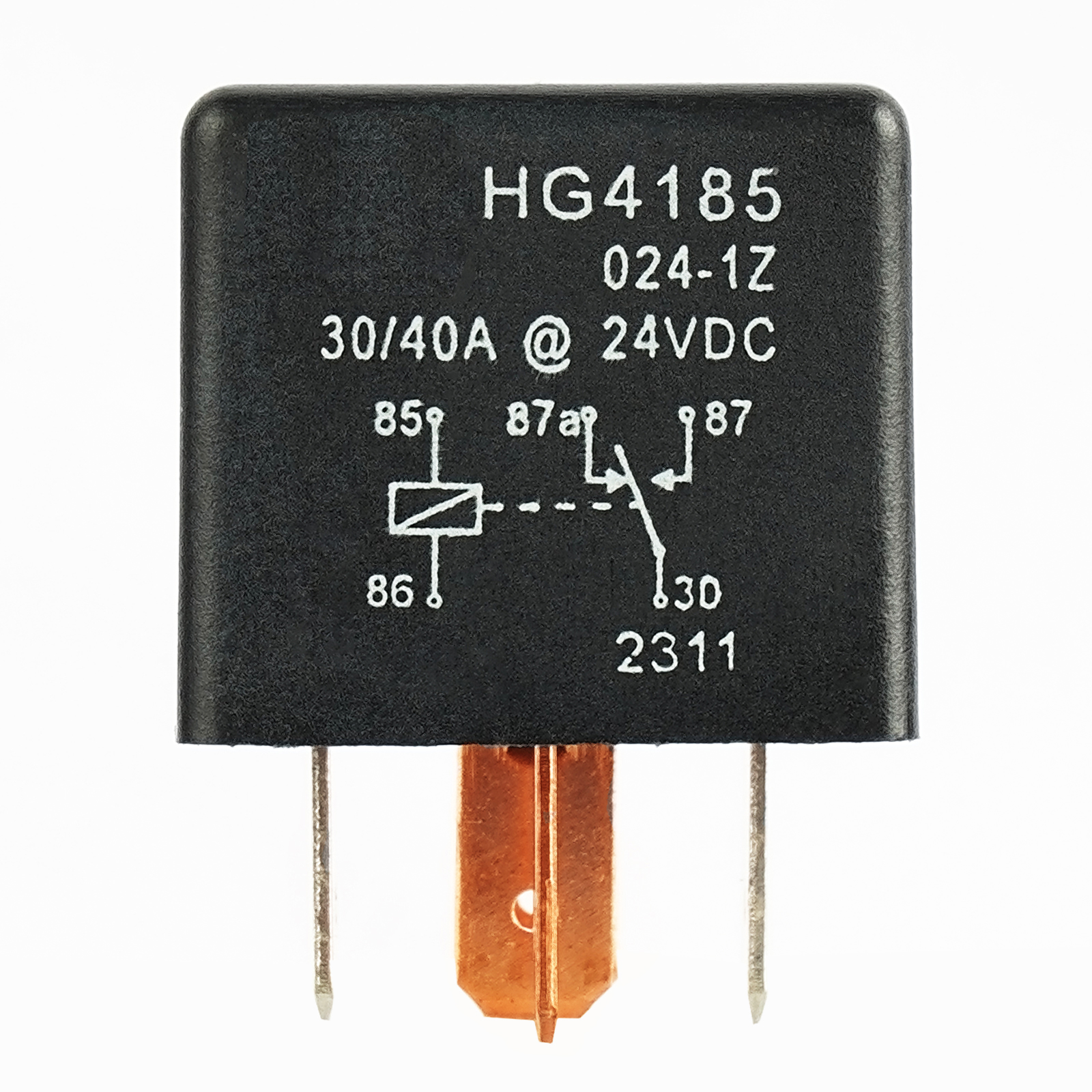 HG HG4185-024-1Z Automotive Relay 30A/40A 5 Pins | Gmoparts.com