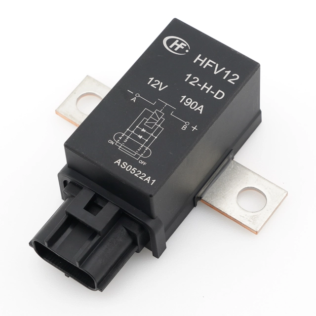HONGFA HFV12-12-H-D Magnetic Latching Relay with Adapter Cable ...