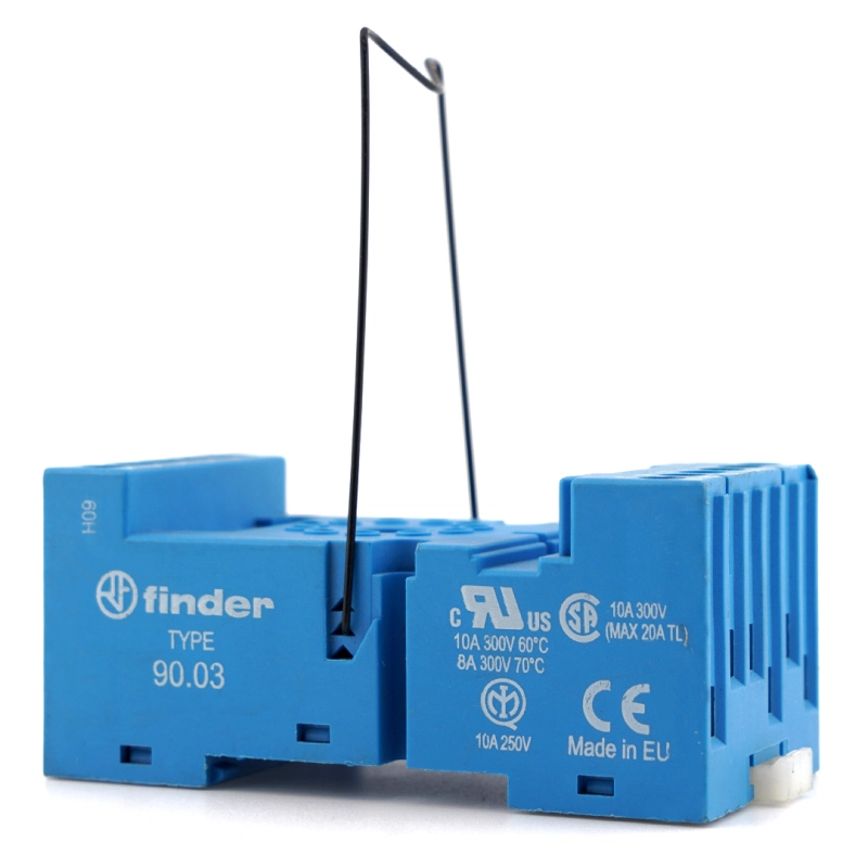 FINDER 90.03 Relay Socket Blue | Gmoparts.com