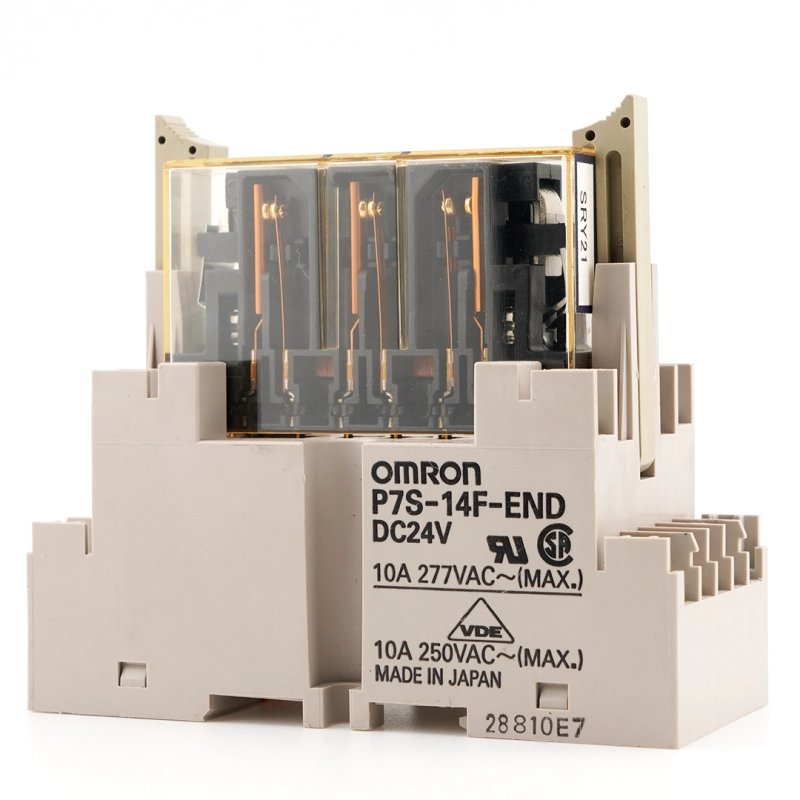OMRON G7S-3A3B-E DC24V Safety Relay with P7S-14F socket | Gmoparts.com
