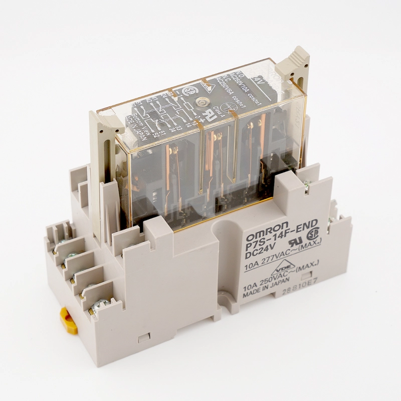 OMRON G7S-3A3B-E DC24V Safety Relay with P7S-14F socket | Gmoparts.com