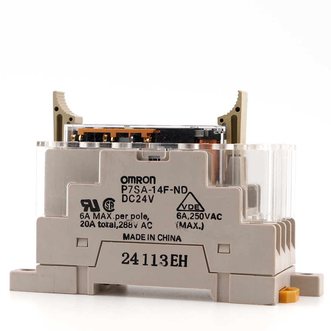 OMRON G7SA-3A3B 24VDC Safety Relay with P7SA-14F-ND socket | Gmoparts.com