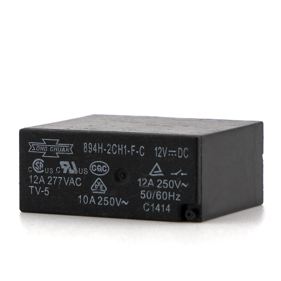 SONG CHUAN 894H-2CH1-F-C 12VDC General Purpose Relay | Gmoparts.com
