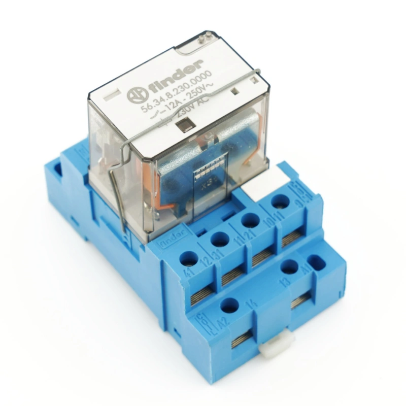 Finder 56.34.8.230.0000 Power Relays with 96.74 Sockets | Gmoparts.com