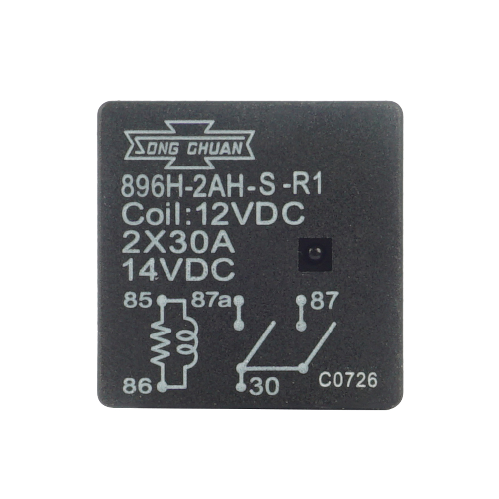 SONG CHUAN 896H-2AH-S-R1 12VDC Automotive Relay | Gmoparts.com