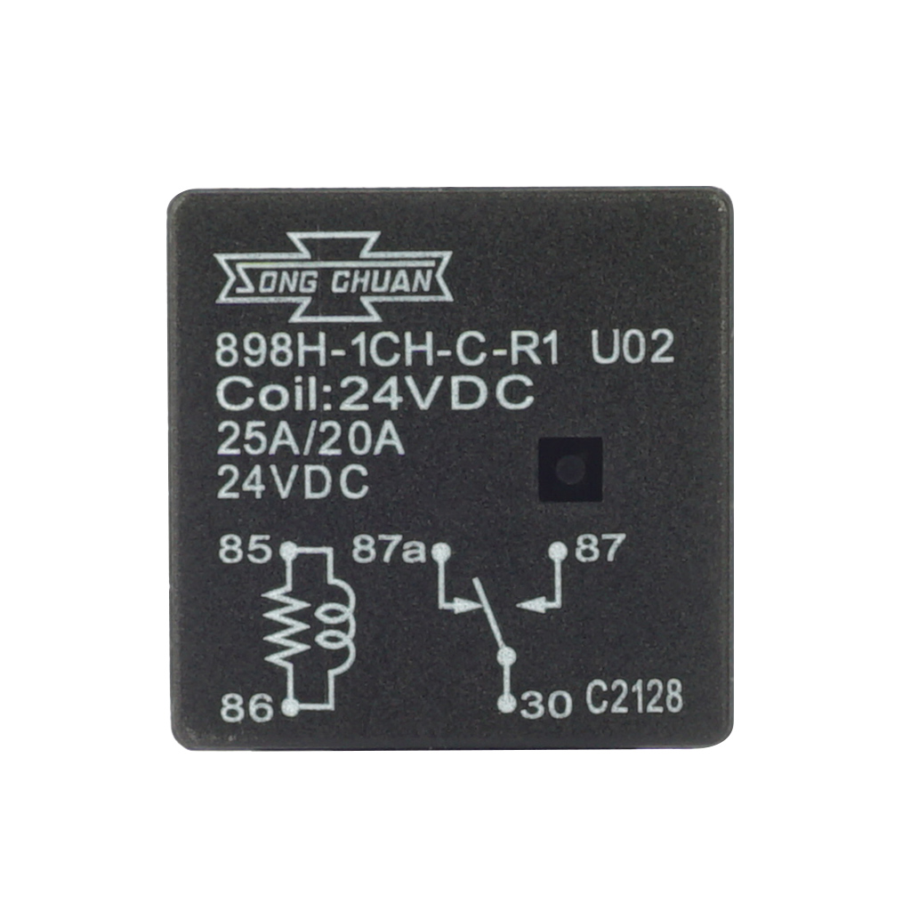 SONG CHUAN 898H-1CH-C-R1 U02 24VDC Automotive Relay | Gmoparts.com