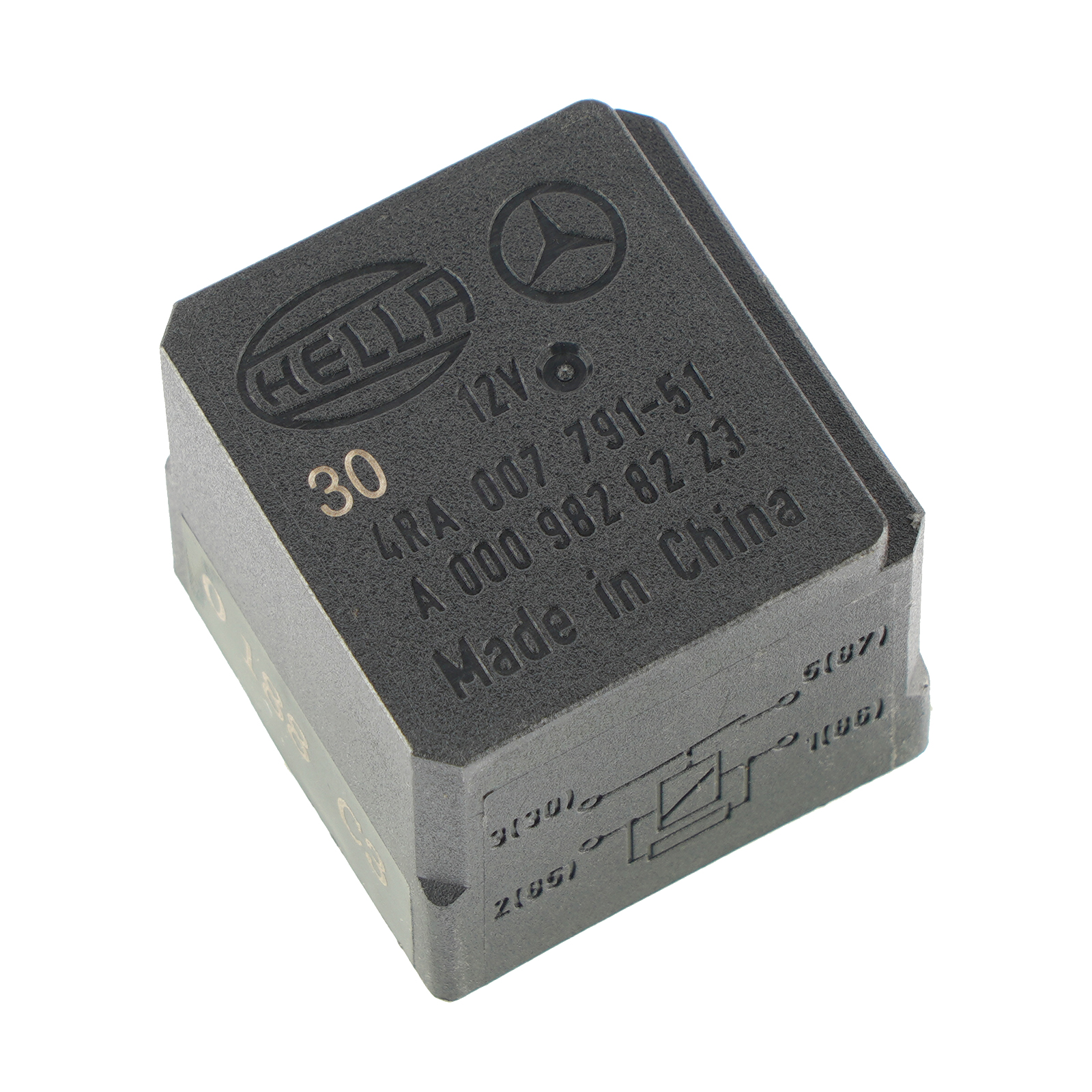 HELLA 4RA007791-51 A0009828223 12VDC Automotive Relay | Gmoparts.com