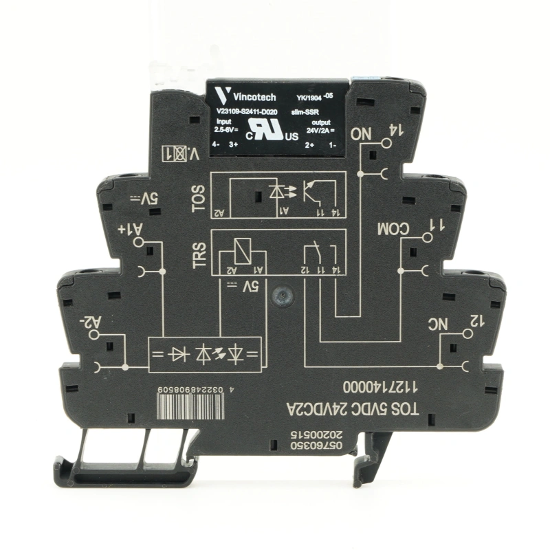 weidmuller 1127140000 Relay Module with V23109-S2411-D020 Power Relay ...