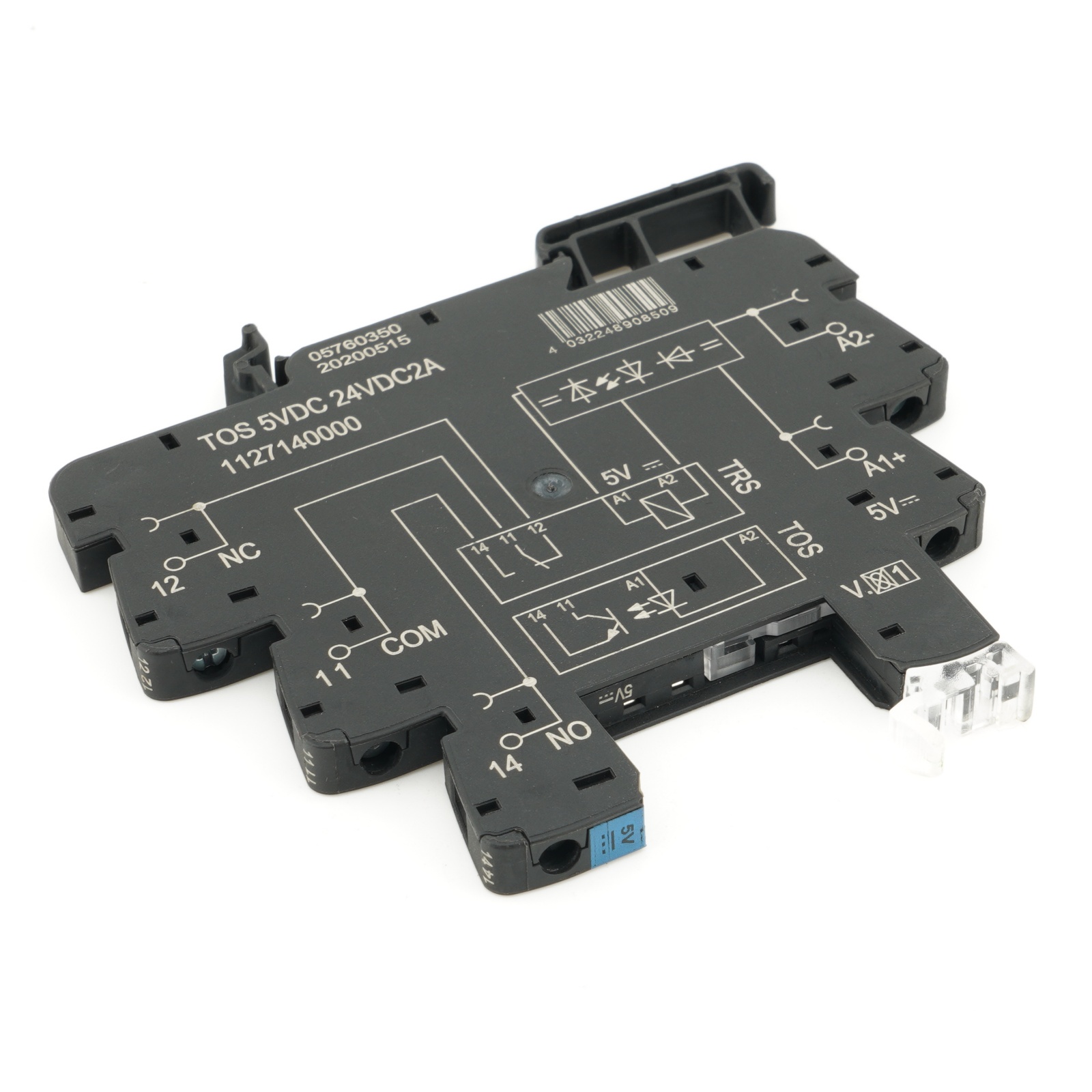 Weidmuller 1127140000 TOS 5VDC 24VDC2A Miniature Relay Module ...