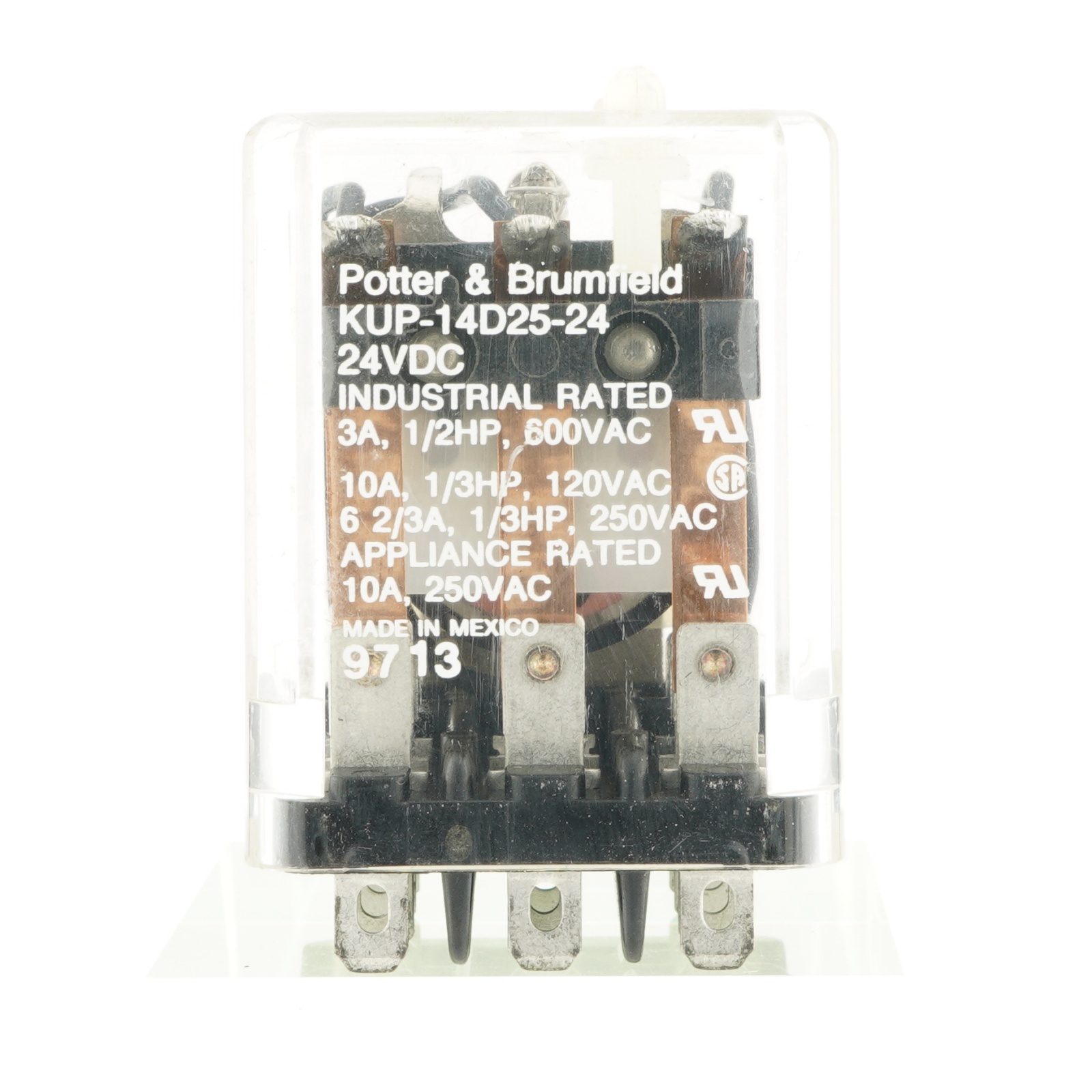 Potter & Brumfield KUP-14D25-24 24VDC Power Relays | Gmoparts.com