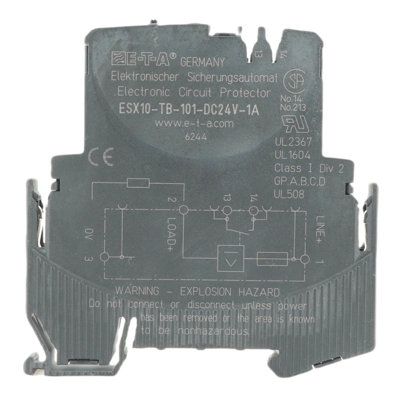 E-T-A ESX10-TB-101-DC24V-1A Electronic Circuit Protector | Gmoparts.com