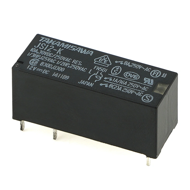 Takamisawa JS5-K JS12-K JS24-K Electromechanical Relay 660Ohm 10A SPDT ...