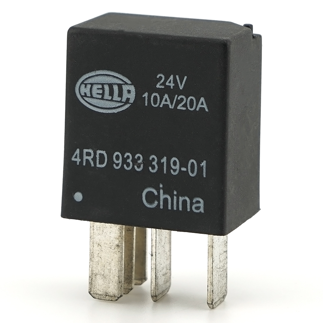 HELLA 4RD933319-01 Micro Plug Relay 24VDC 10A/20A 5Pin | Gmoparts.com
