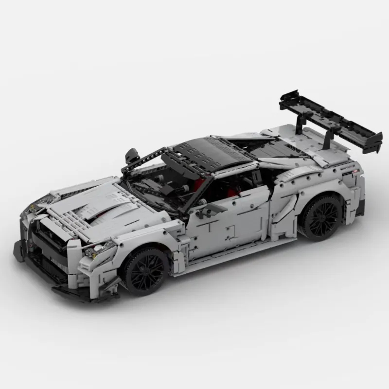 JC-LEGO 02 Nissan GTR-R35 MOC Design Model 1:8 Technology Building ...