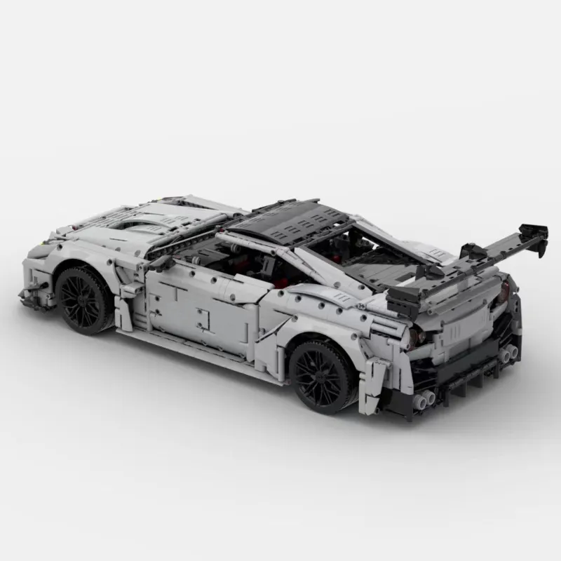JC-LEGO 02 Nissan GTR-R35 MOC Design Model 1:8 Technology Building ...