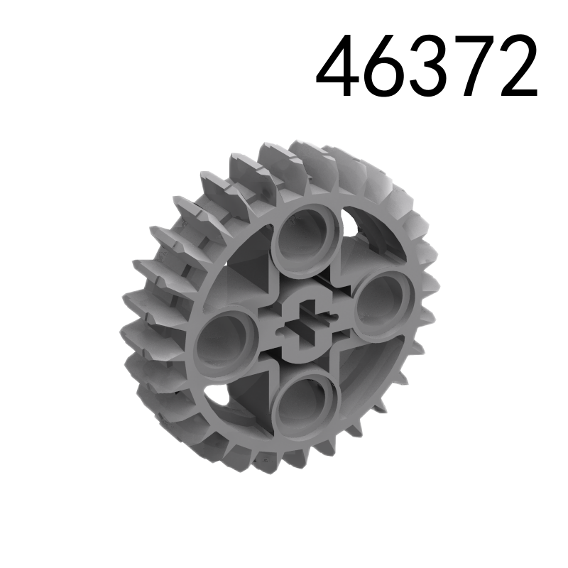 Item No: 46372 Technic, Gear 28 Tooth Double Bevel