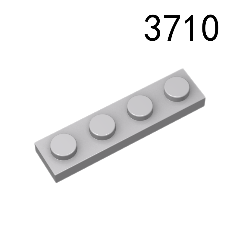 Item No: 3710 Plate 1 x 4 Chinese Compatible with LEGO