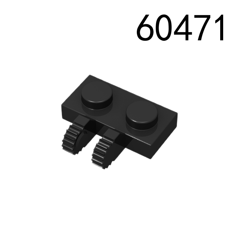 Item No: 60471 Hinge Plate 1 x 2 Locking with 2 Fingers on Side ...