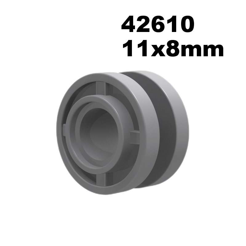 Item No: 42610 Wheel 11mm D. x 8mm with Center Groove Chinese ...