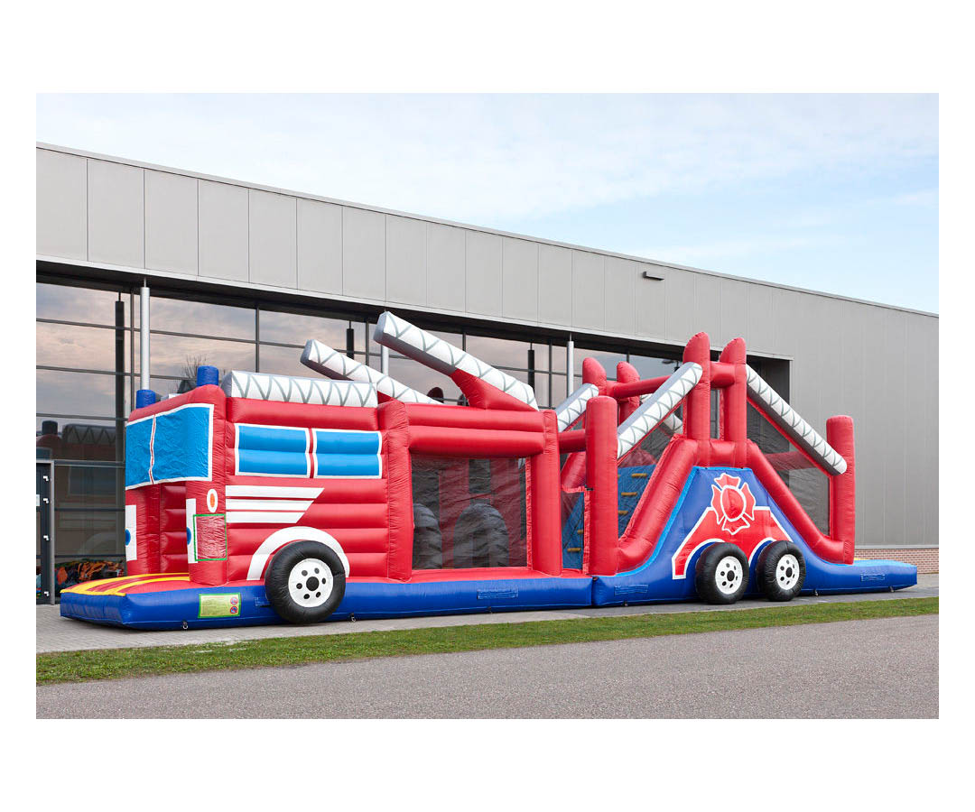 Fire Truck Obstacle Course / Hüpfburg Feuerwehr kaufen, OB-30124