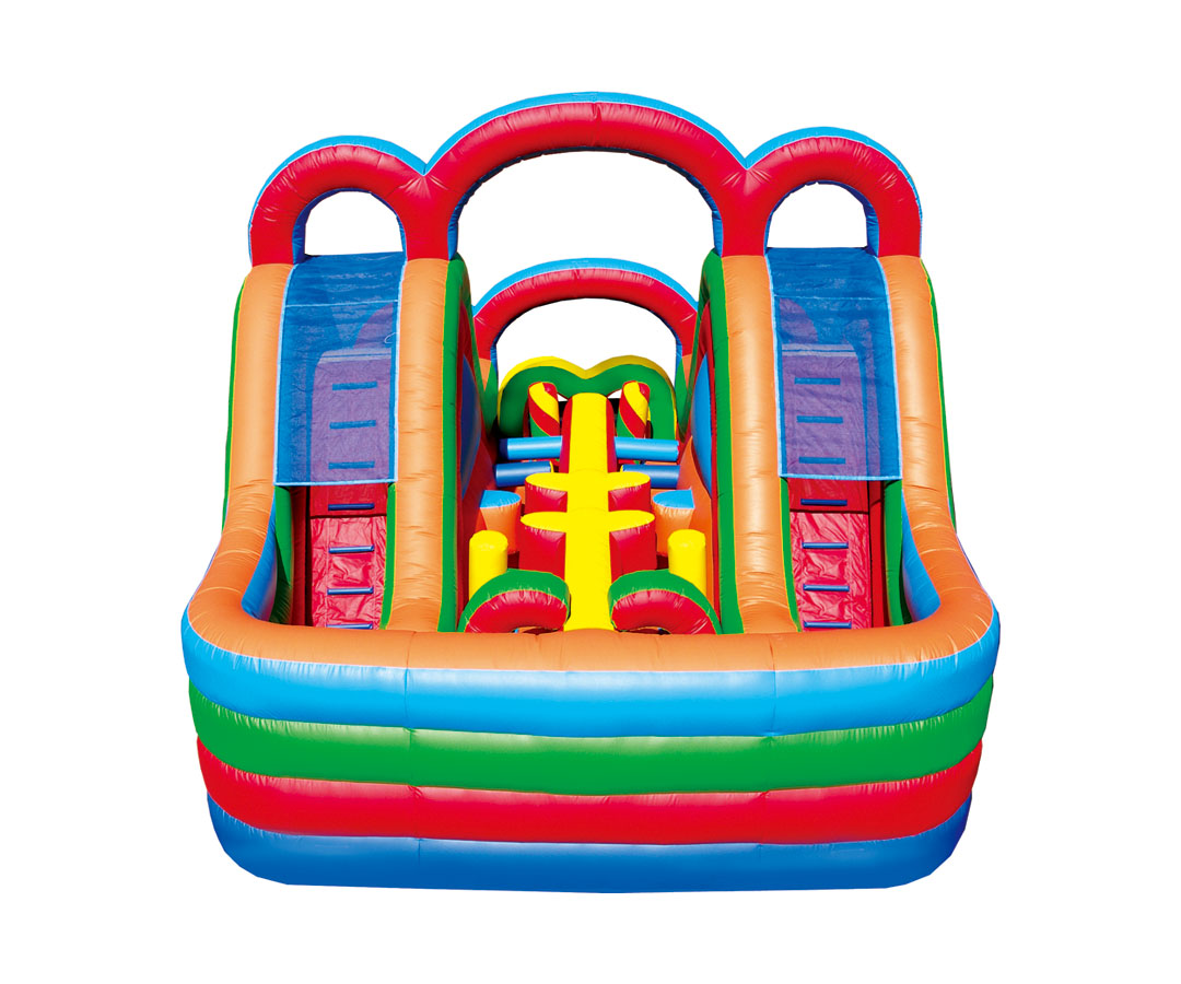 Double Mini Turbo Rush Obstacle Course, OB-30158