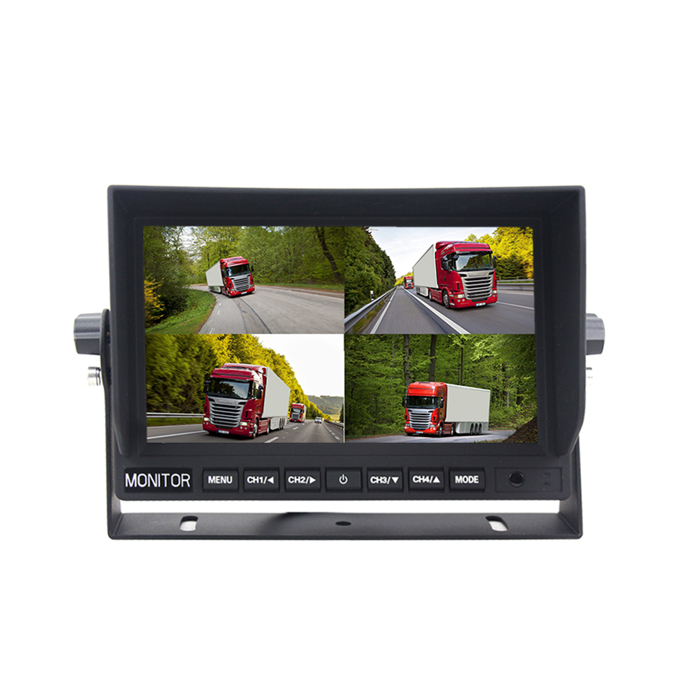 7 inch AHD Quad Split Rear View Monitor CM-709HQ,High Definition Monitors