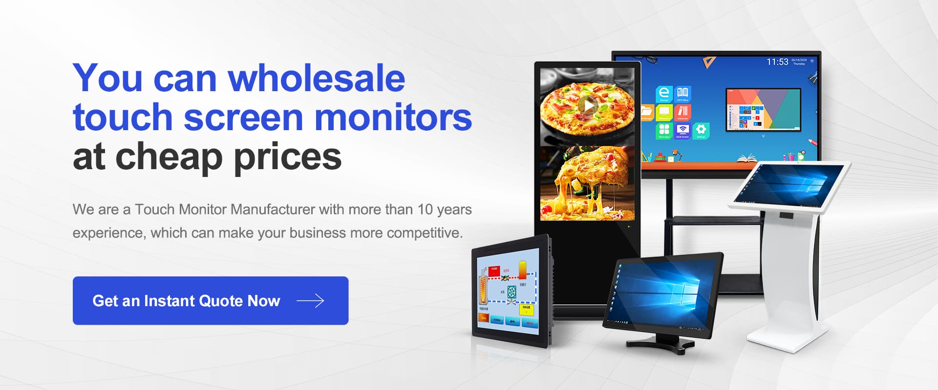 Touch Screen Monitor Manufacturer_Wholesale Prices-TouchPie