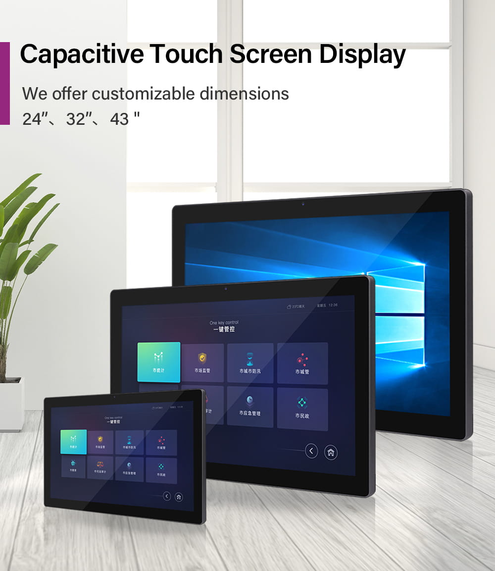 24-43 inch Large size touch screen monitor all-in-one pc machine,Large ...