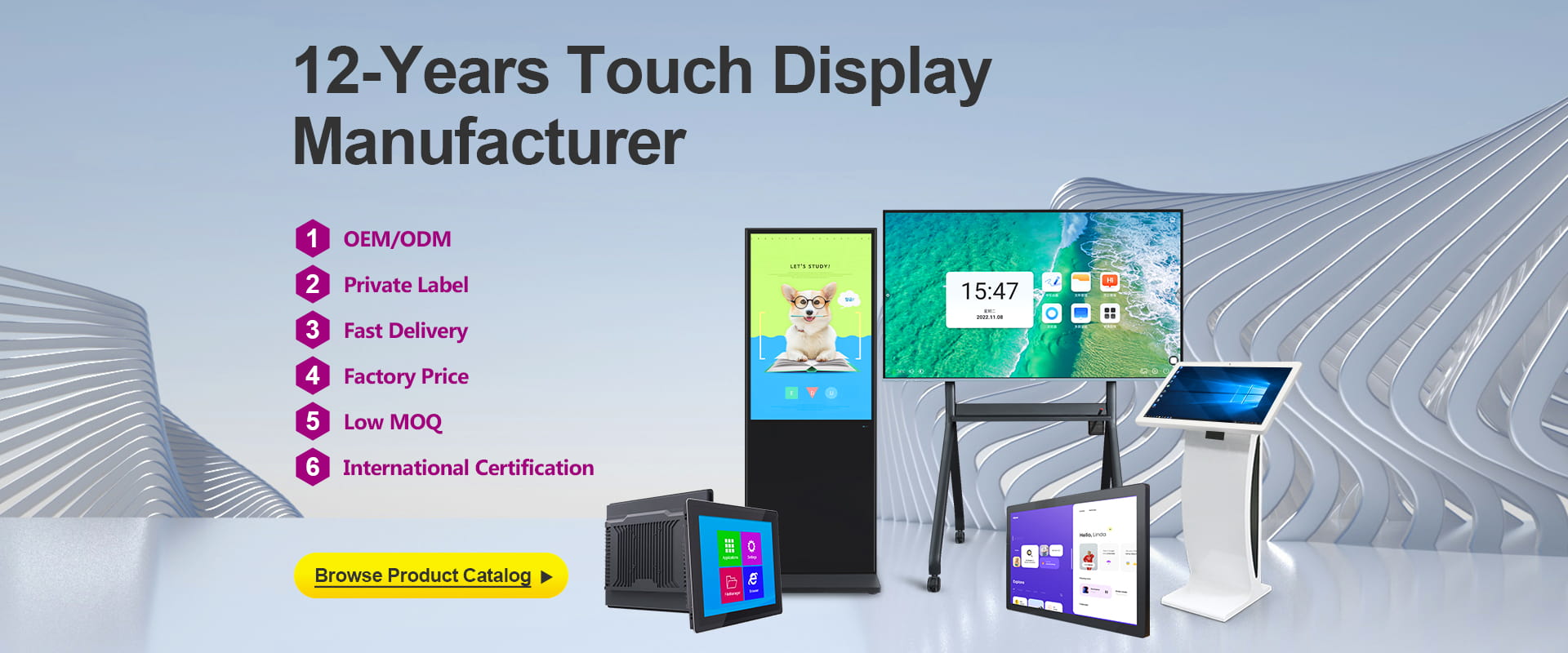 Touch Screen Monitor Manufacturer_Wholesale Prices-TouchPie
