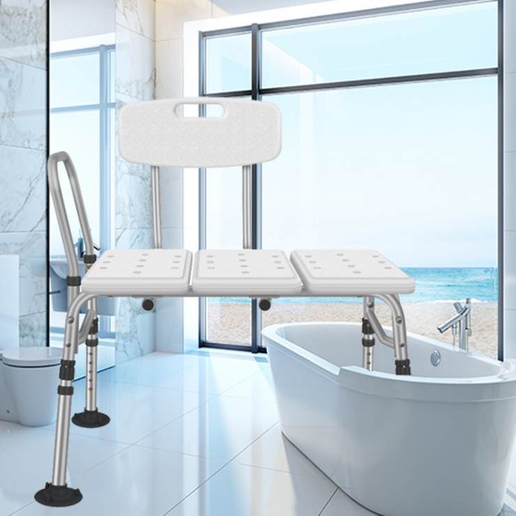 Health Care Single armrest with backrest Supplies Adjustable Shower ...