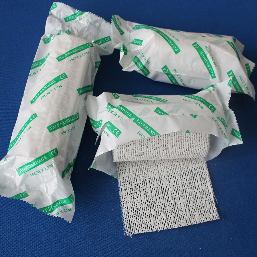 Surgical POP Bandage Rolls Plaster Of Paris Orthopedic Cast Bandage,
