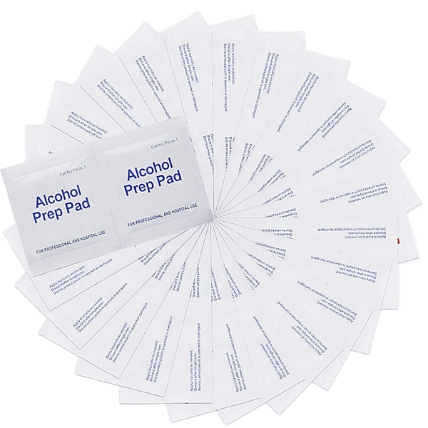 Disposal Sterile alcohol swab with 70% Isopropyl alcohol for medical ...