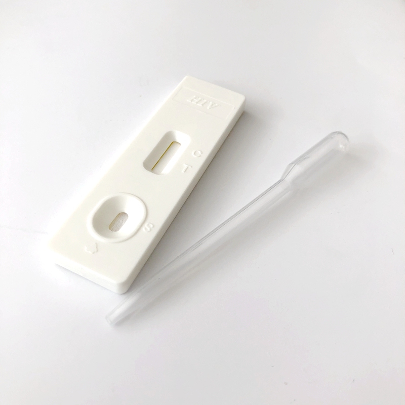 HIV test card,