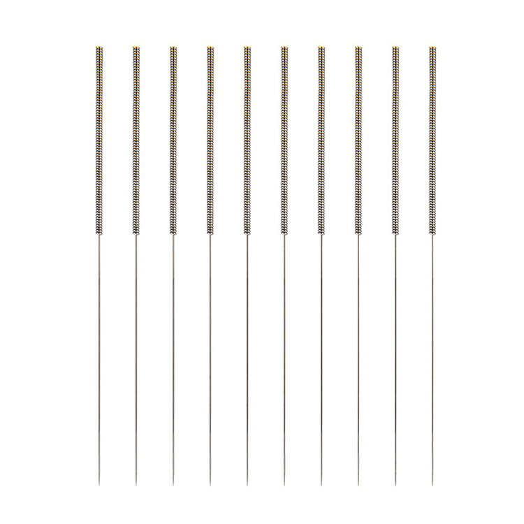 100Pcs/Box Shenlong Brand Stainless Steel Handle Needles Sterile ...