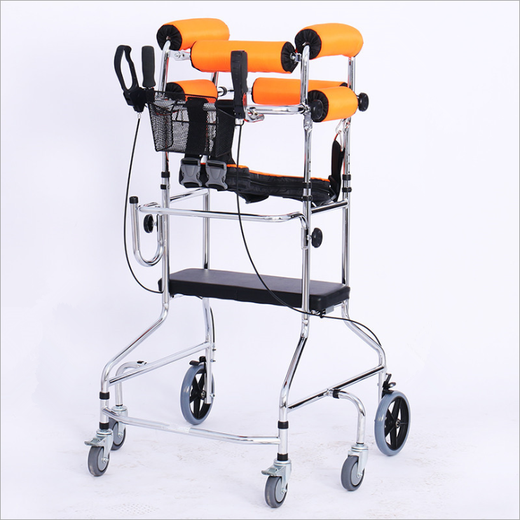 Stand Frame with Seat Wheel Rehabilitation Device Folding Height ...